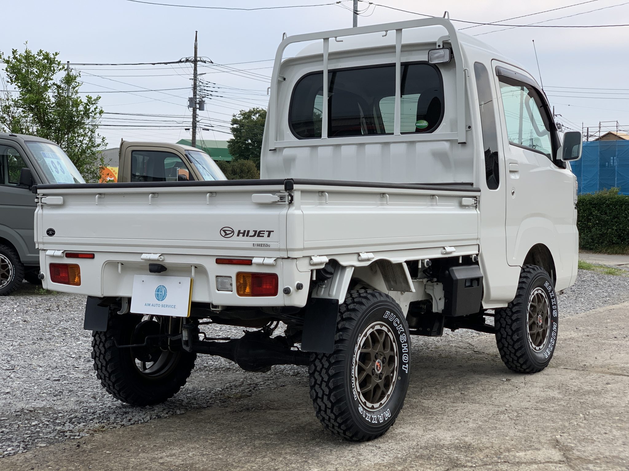 【SOLD OUT】4インチリフトアップ ハイゼットトラック ジャンボ 4WD 5MT – 軽トラ 軽バンのリフトアップカスタムならAIM AUTO SERVICE